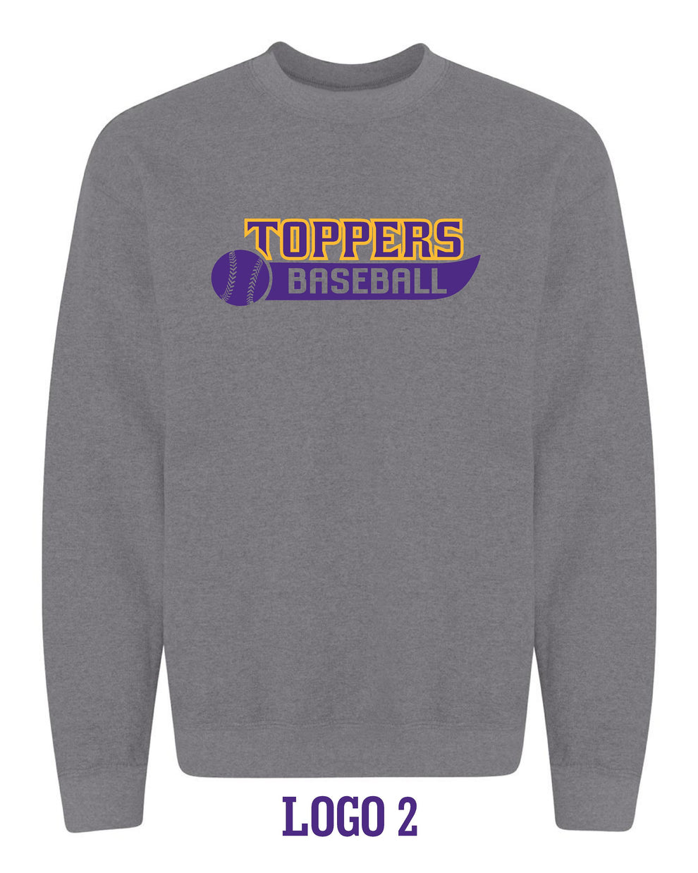 Mount Pulaski Toppers Unisex Crewneck Sweatshirt (P.18000/18000B ...