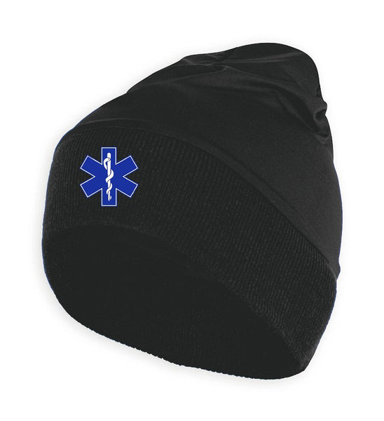 Menard County EMS CARBON BEANIE (E.ABB.CARBON) – Justice Graphics